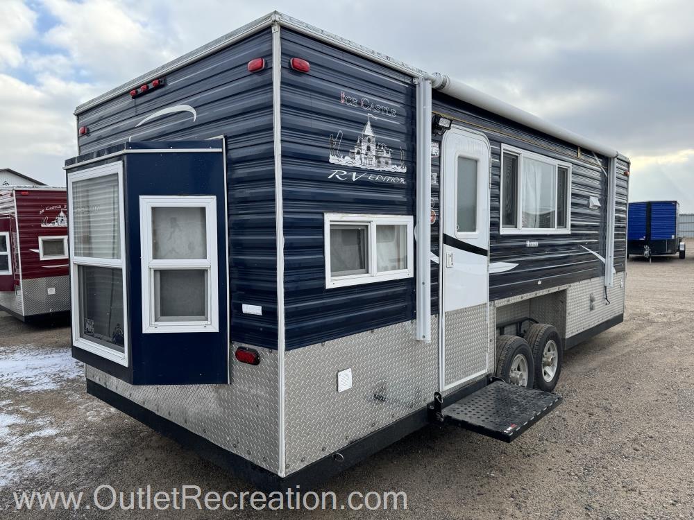 Used 2013 Ice Castle Fish Houses RV Edition 8x21 Fish House